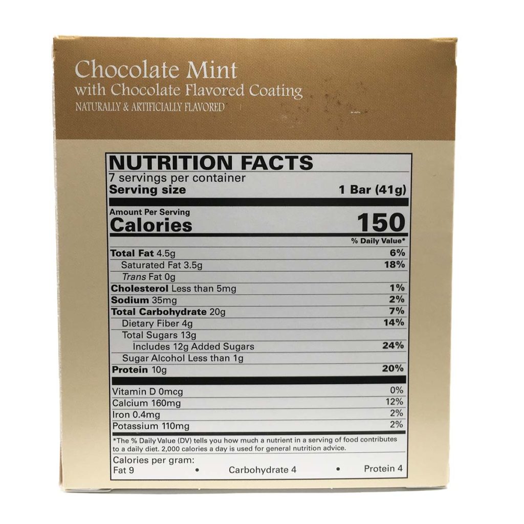 Chocolate Mint Bar – betterMD shop