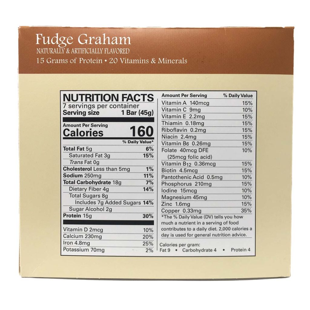 Fudge Graham Bar – betterMD shop